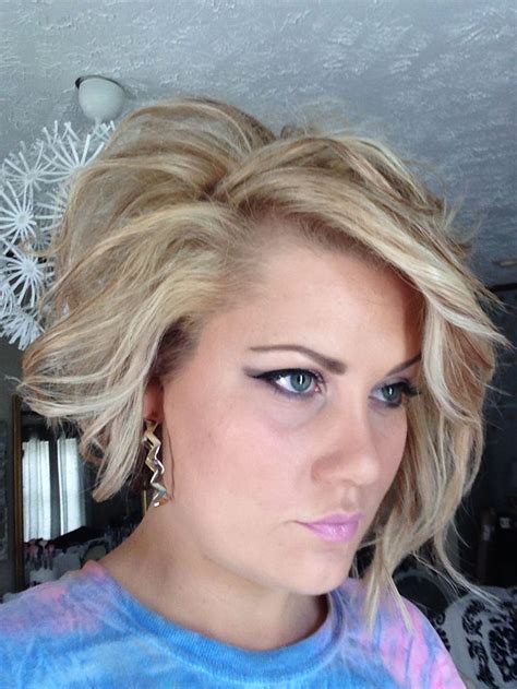 Wavy Asymmetrical Bob Haircut Asymmetrical Bob Haircuts Bob