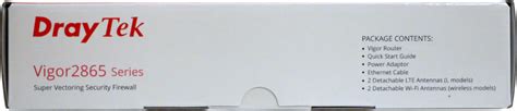Draytek Vigor 2865ax Annex B Draytek B2b Partner Shop