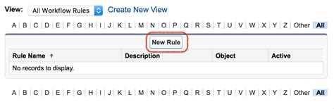 Salesforce Workflow Actions Tasks Email Alert Field Update