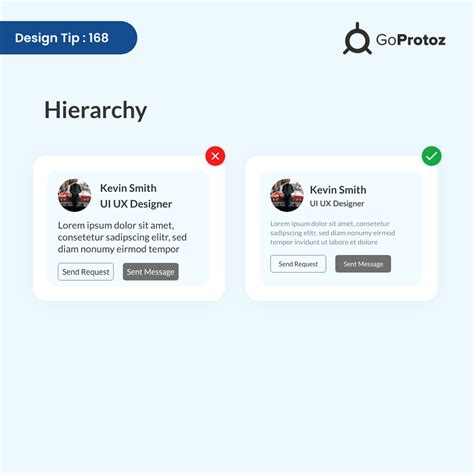 UX Design Tips Hierarchy In UI Design Matters The Most Ui Design