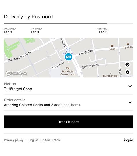 Carrier Product Mappings Ingrid Documentation