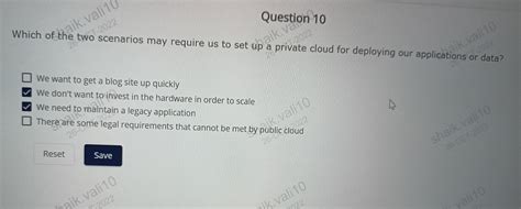 Solved Which Of The Two Scenarios May Require Us To Set Up A