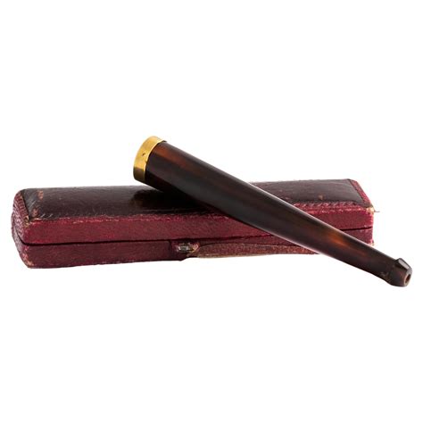 Yellow Gold Plated Cigarette Filter Extender For Sale At 1stdibs