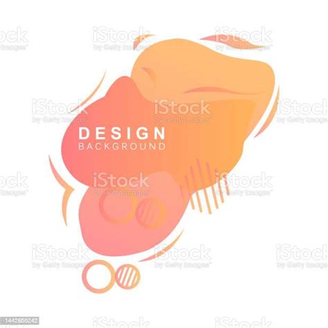 액체 배경 그라데이션 버블 벡터 로고 템플릿 배너 및 추상 벽지 포스터 0명에 대한 스톡 벡터 아트 및 기타 이미지 0명 곡선 광고 Istock