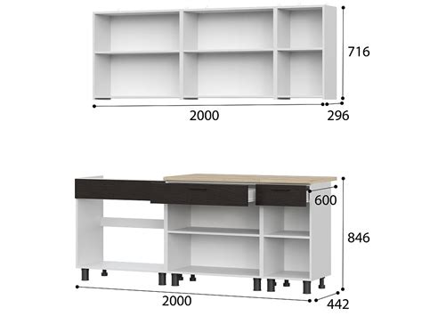 Купить Кухонный гарнитур 2000 КГ 2 в Ростове на Дону отличные цены на кухонные гарнитуры