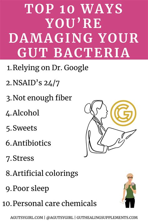 Top 10 Ways Youre Damaging Your Gut Bacteria A Gutsy Girl®