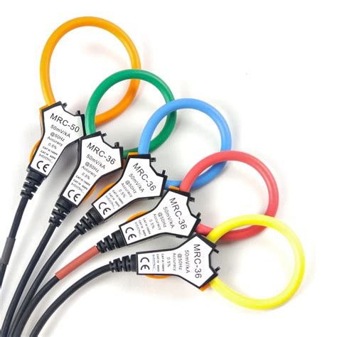 Mrc 16 Mrc 24 Mrc 36 Flexible Ct Current Clamp Rogowski Coil Current Transformer Rogowski Probe