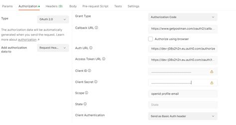 Using Postman To Test Web App Secured By Auth Auth Community