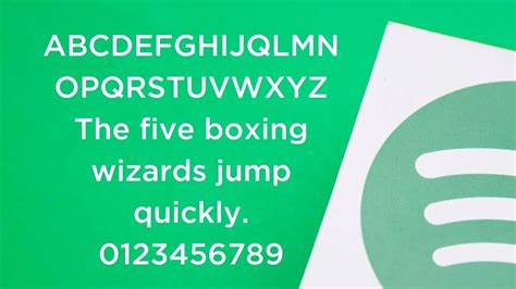 Spotify Font Fonts Studio