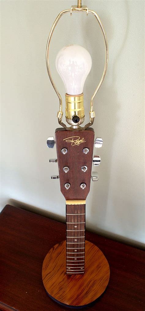Guitar Lamp by ElecGuitarBuilder on Etsy Guitar Lamp, Guitar Crafts ...