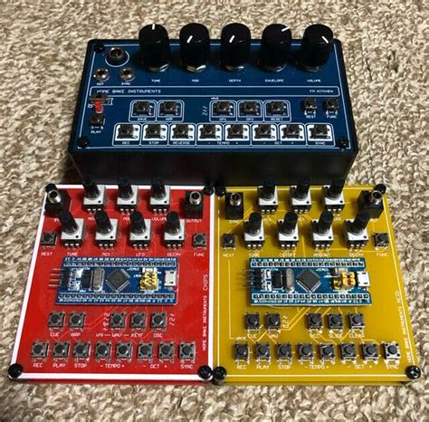 MATRIXSYNTH Home Bake Instruments Gadget Synth Set Of X1 05