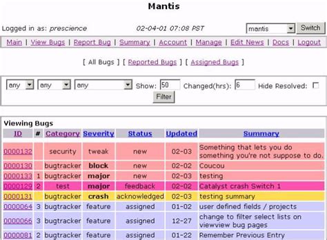 bitnami mantis module linux download review screenshots