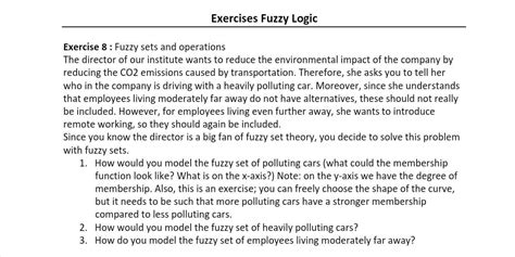solved exercise 8 fuzzy sets and operations the director