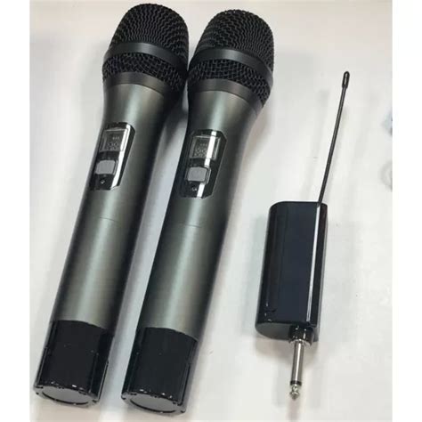2 Pack Trådlös Mikrofon Bluetooth Reverb Med Android Portkabel