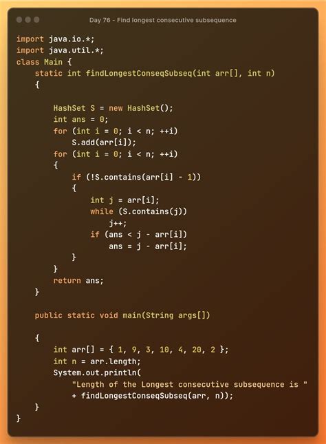 Jagatheeswaran G On Linkedin Day76 100daysofcode Coding Java