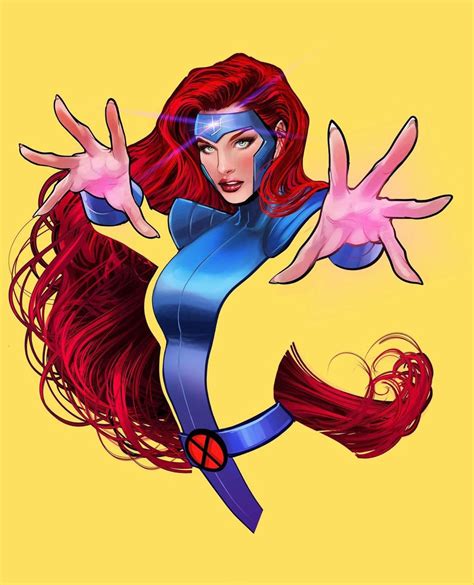 Jean Grey By Lukas Werneck Marvel Art Marvel Characters Jean Grey