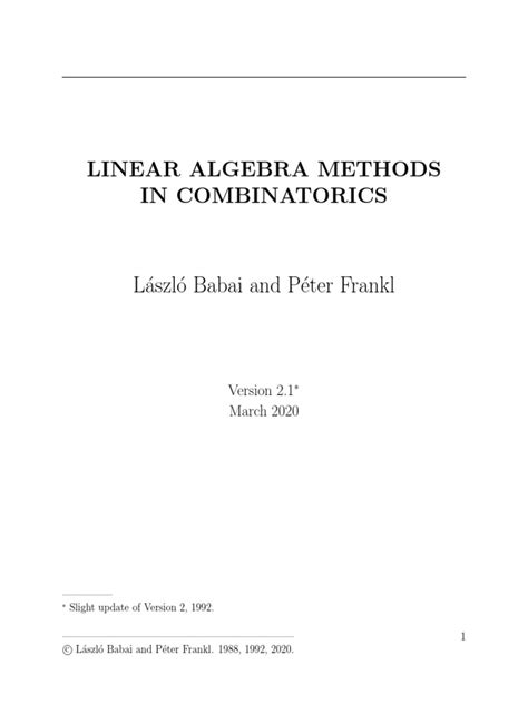 Ba Fr New Pdf Combinatorics Vertex Graph Theory