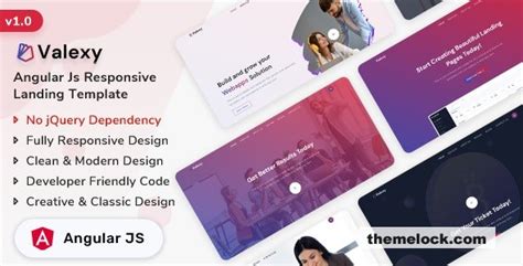 Valexy Angular 14 Landing Template Premium Themes