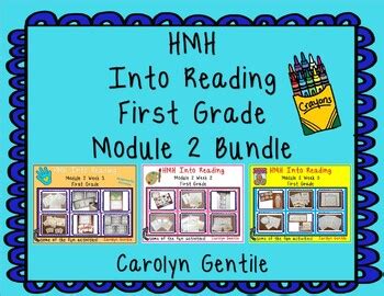 HMH Into Reading Module Bundle First Grade By Carolyn S Classroom