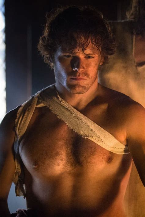 The Hottest Sam Heughan Shirtless Pictures We Could Get Our Hands On Sam Heughan Jamie Fraser