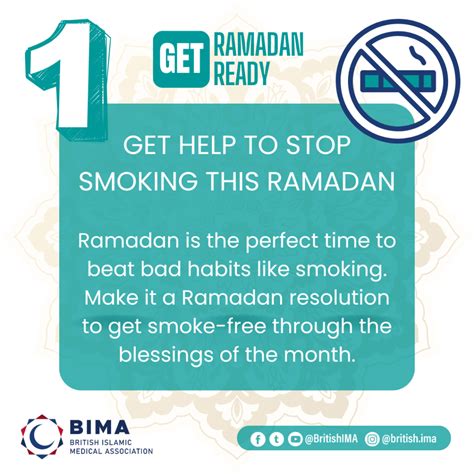 Quit Smoking For Ramadan British Islamic Medical Association