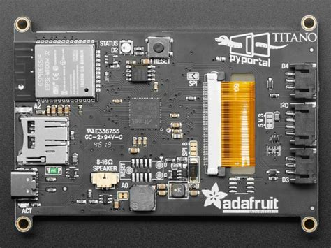 Pinouts Adafruit Pyportal Titano Adafruit Learning System