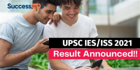 UPSC IES And ISS Result Announced Check Now