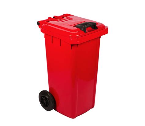 80ltr Wheelie Bin Virgin Red Mambos Online Store