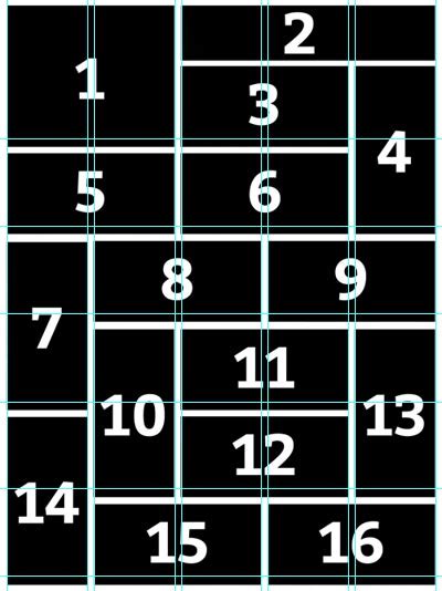 Html Complex Bootstrap Spanning Grid Stack Overflow