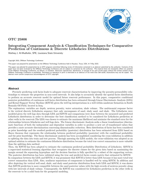 pdf integrating component analysis and classification techniques for