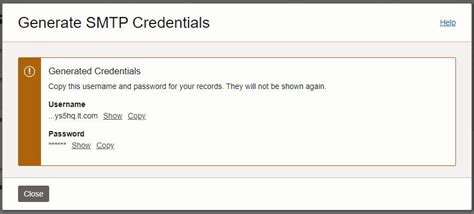 Configuration Of Oracle Cloud Email Delivery Service For Emailing With Apex
