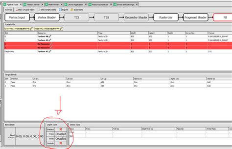 depth values are not written r opengl