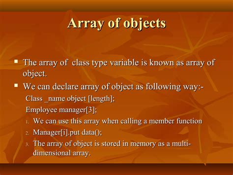 class and object in c ppt programming languages computing