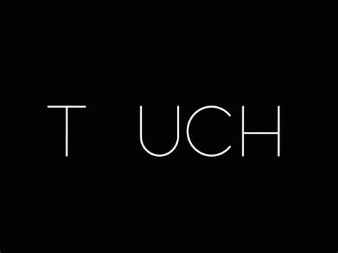 Touch By Jan Brugger On Dribbble