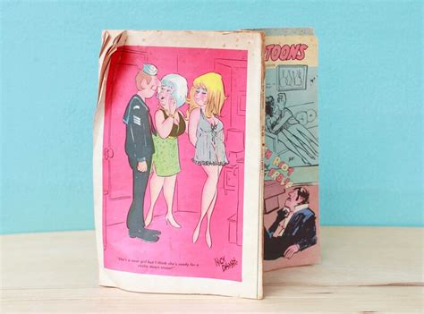 150 New Cartoons 49 Rare Sexy Comics Book For Fun And Frolic Etsy
