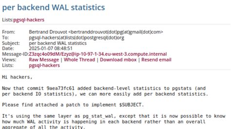 Postgres Per Connection Statistics Jeremy Schneider