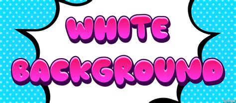 White Background Text Effect And Logo Design Trendy