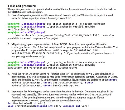 A Cpu Simulator In This Project You Will Write A