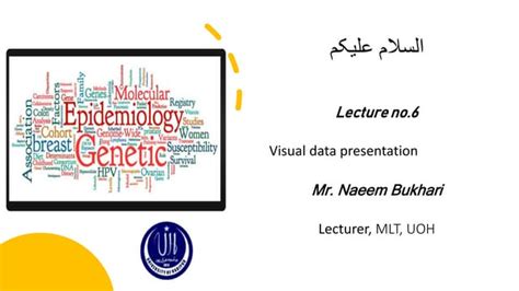 Lecture No1pptx Visual Data Presentation Tools Pptx