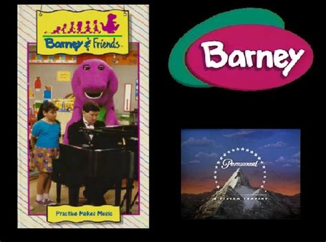 Opening And Closing To Barney Practice Makes Music 1999 Paramount
