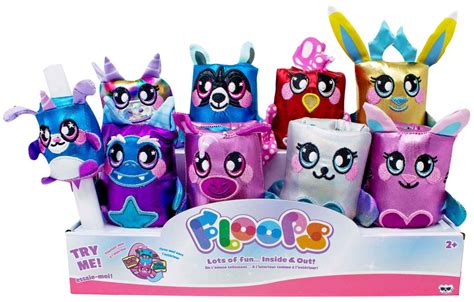 Floops Sealed Case Of 8 2 In 1 Plush Dolls Plus 1 Mini Floop