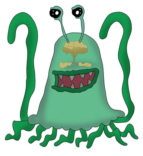 Jellyfish Alien From Spongebob By Captainedwardteague On Deviantart