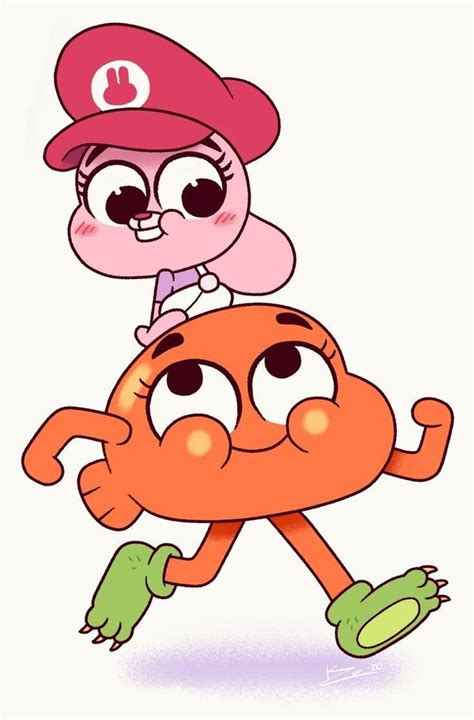 🧡darwin🧡 Disney Karakteri çizimi Sevimli Anime Kızı Tuval