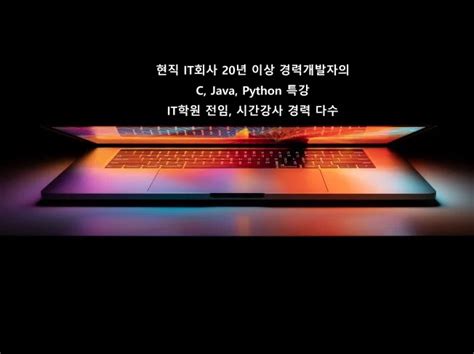 코딩 과외 C Java Python 코딩테스트 크몽
