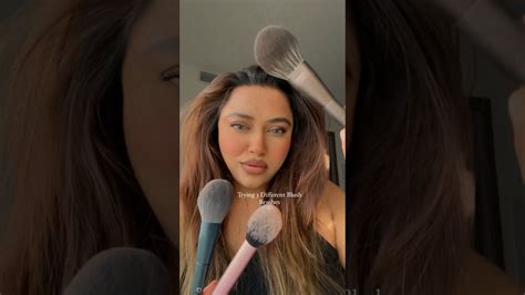 3 Different Blush Brushes Grwm Shortsfeed Makeup Makeuplook Shorts