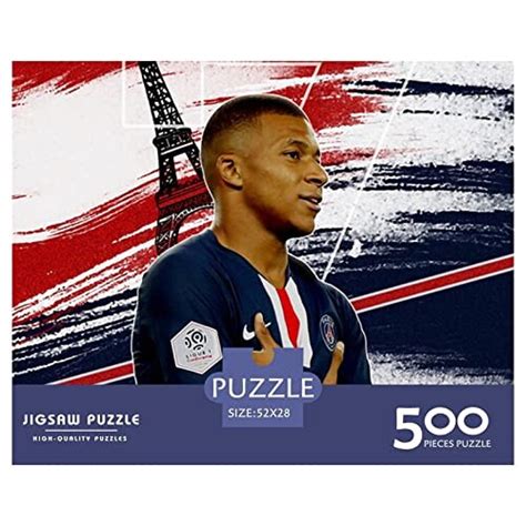 Puzzle Kylian Mbappé 52x38 Cm 500 Pièces Unpuzzle