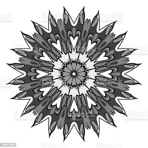 벡터 만다라 꽃 만다라 동양 만다라입니다 빈티지 장식 요소입니다 벡터 일러스트입니다 그것은 슈퍼 벡터 일러스트 레이 션입니다 꽃 식물에 대한 스톡 벡터 아트 및 기타 이미지