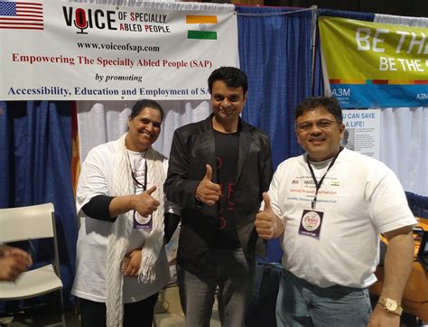 Devang Patel At Vosap Booth In La Usa Voice Of Sap