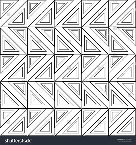 Geomteric Shape Pattern Available Midnight Color Stock Vector Royalty