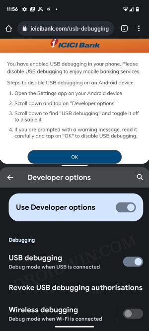 How To Hide Usb Debugging From Icici Imobile Pay App